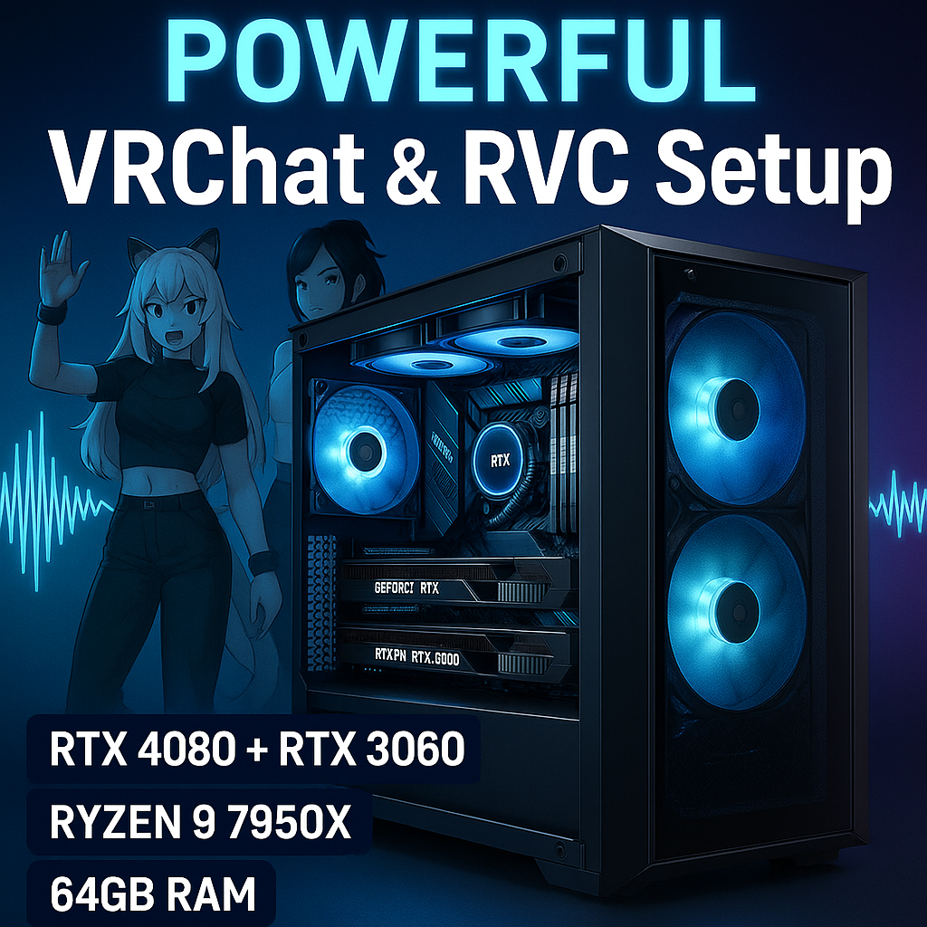 RVCやリアボ運用に最適なPC構成はこれ！ | VRCタイムズ 両声類/ボイチェン情報局